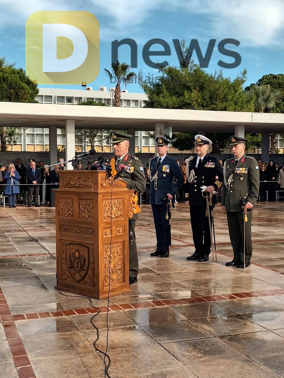 Ανέλαβε και επίσημα καθήκοντα αρχηγού ΓΕΕΘΑ ο Δημήτρης Χούπης - Dnews