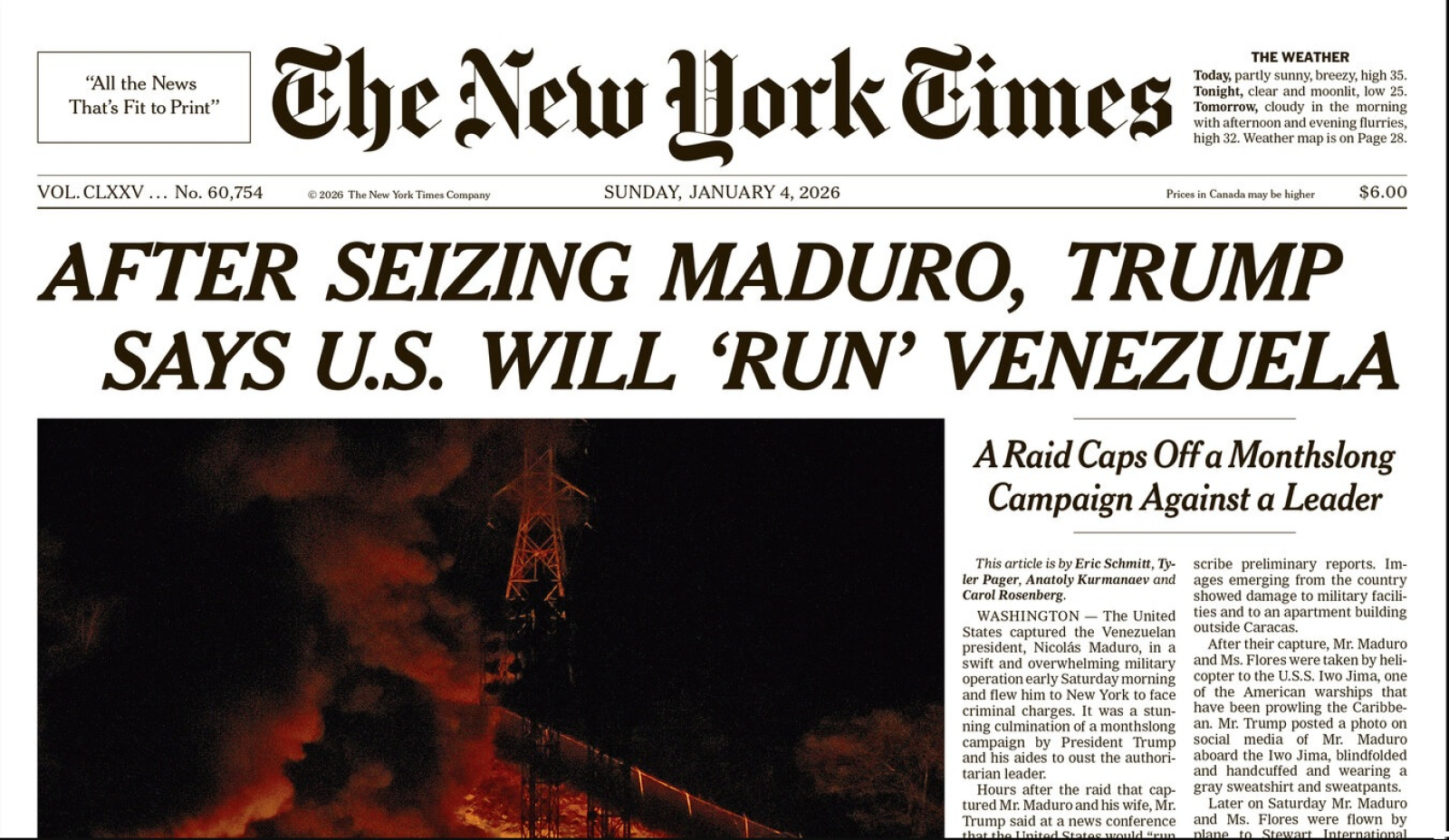 Η πρώτη σελίδα που ξαναγράφτηκε από την αρχή: Πώς οι New York Times ...