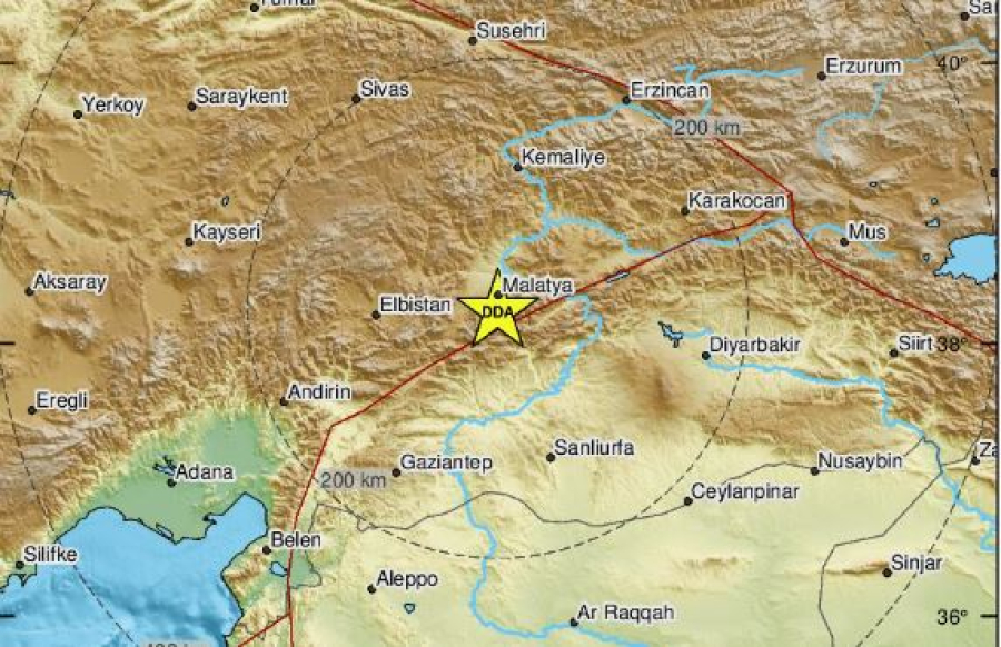 Νέος σεισμός στην ανατολική Τουρκία, με πολύ μικρό εστιακό βάθος - Dnews